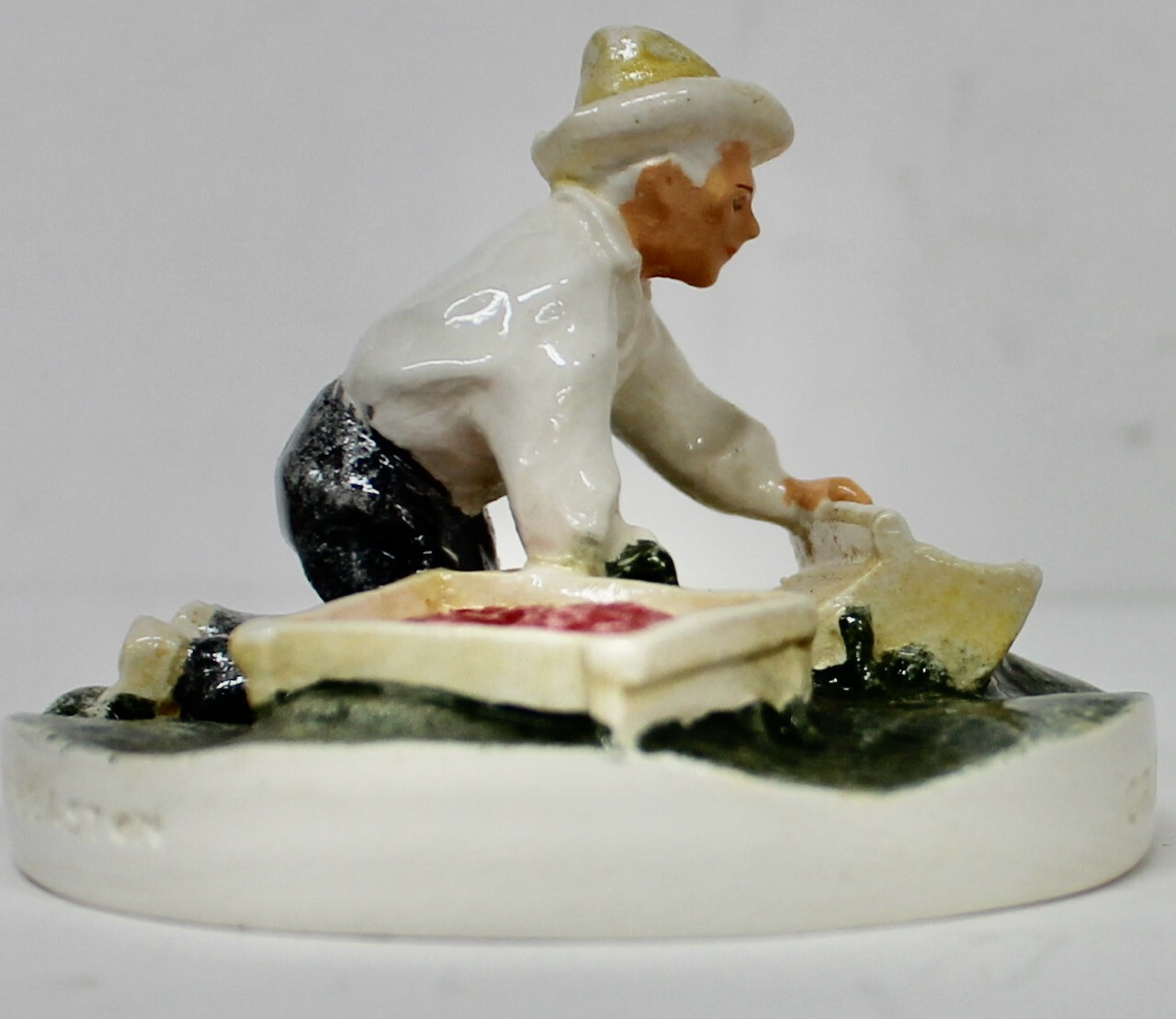 Original Vintage Sebastian Miniatures Cranberry Picker 6248 | eBay