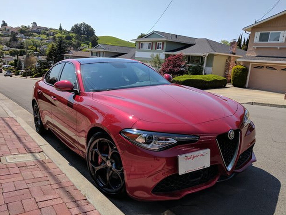 Front Bumper Tow Hook License Plate Mount Bracket For 2017-up Alfa ...