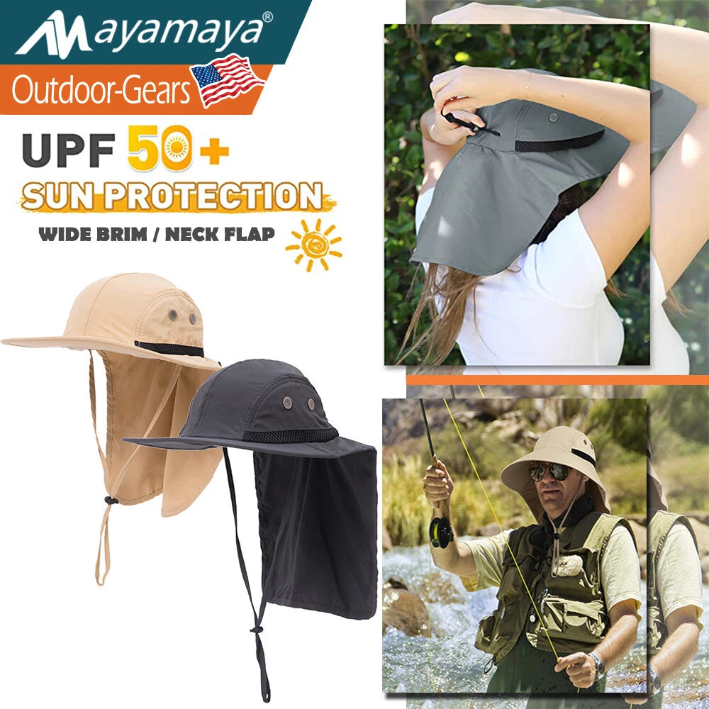 Sun Caps With Neck Flaps