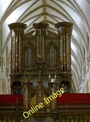 Photo 6x4 View from the Quire Gloucester The organ in all its glory. It ...