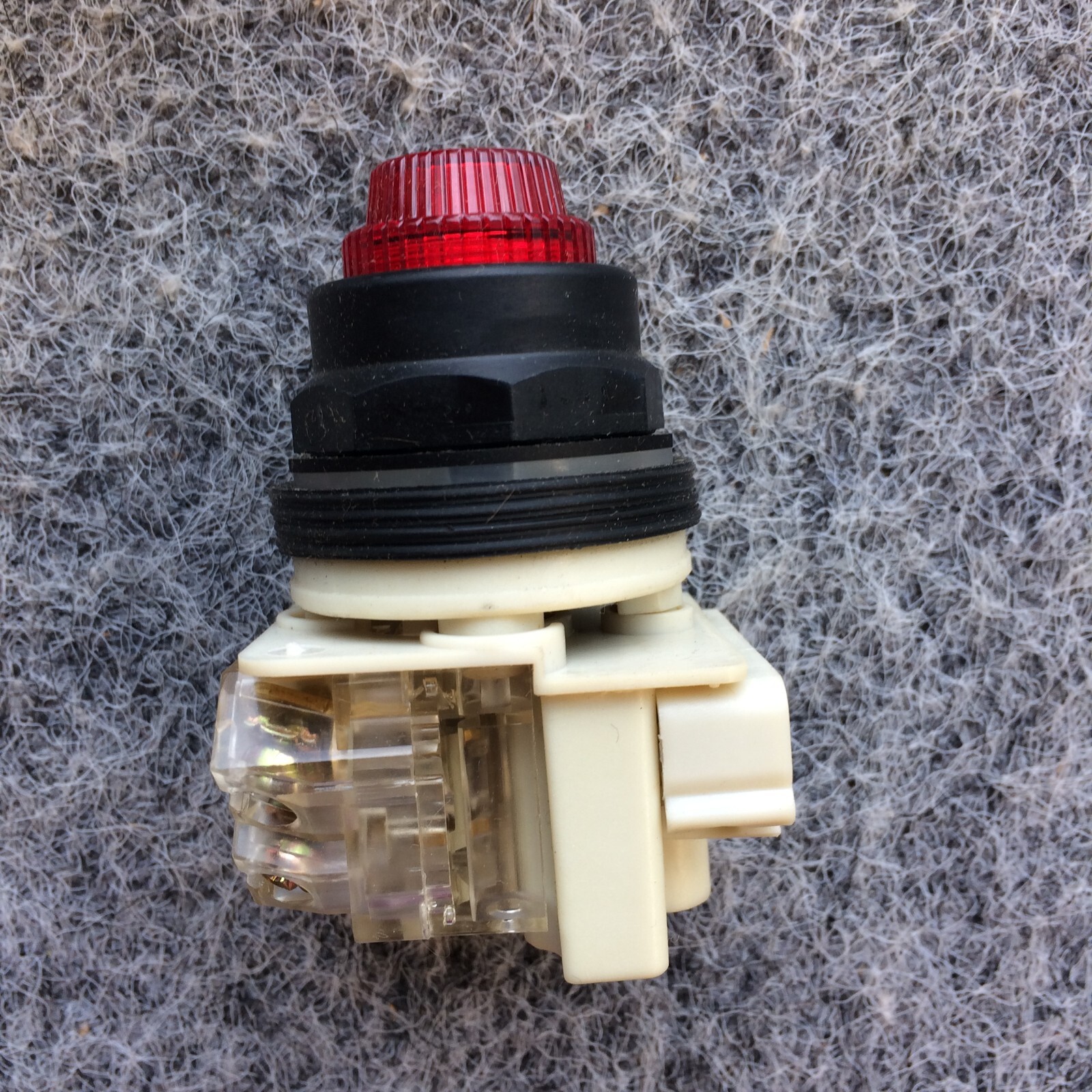 NEW OLD STOCK! SQUARE D SER.J 120V RED MUSHROOM PUSH PULL SWITCH ...