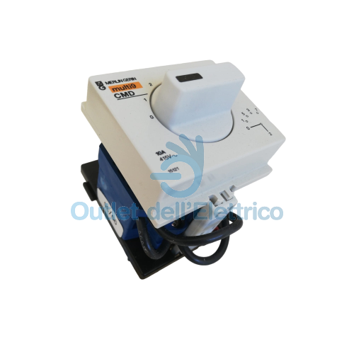 Merlin Gerin 15121 Schalter Drehmotor 5 Positionen 0-1-2-3-4 1P 10A 2 ...