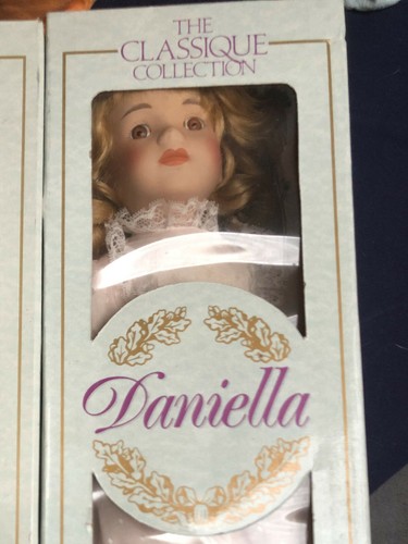 The Classic Collection- Porcelain Doll - Jessica und Daniella neuwertig ...