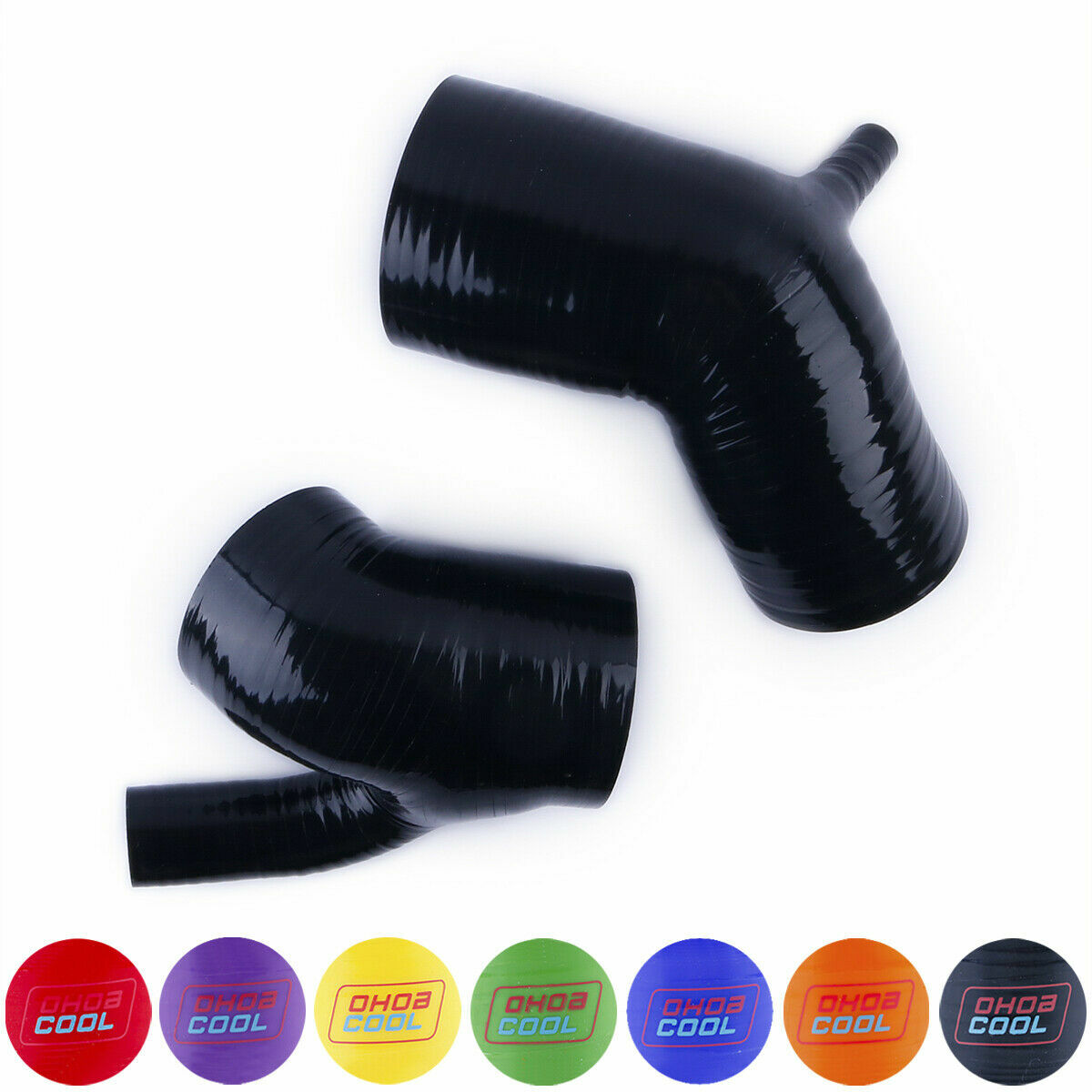 Silicone Air Intake Hose Boot Kit For BMW E46 323i 325i 328i L6 2.5L 2 ...