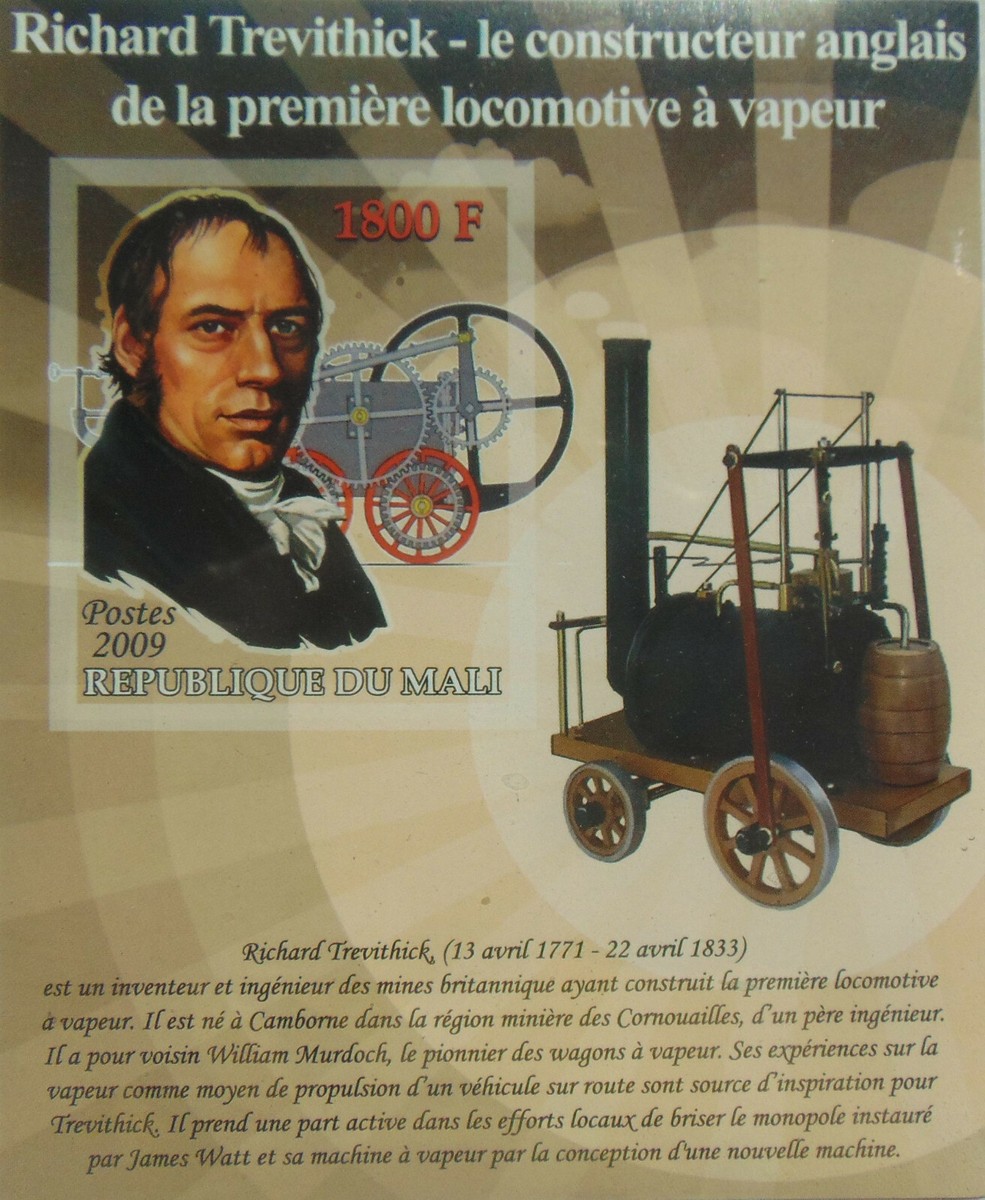 Locomotiva A Vapor De Richard Trevithicks ABPF Núcleo Oeste De Minas: