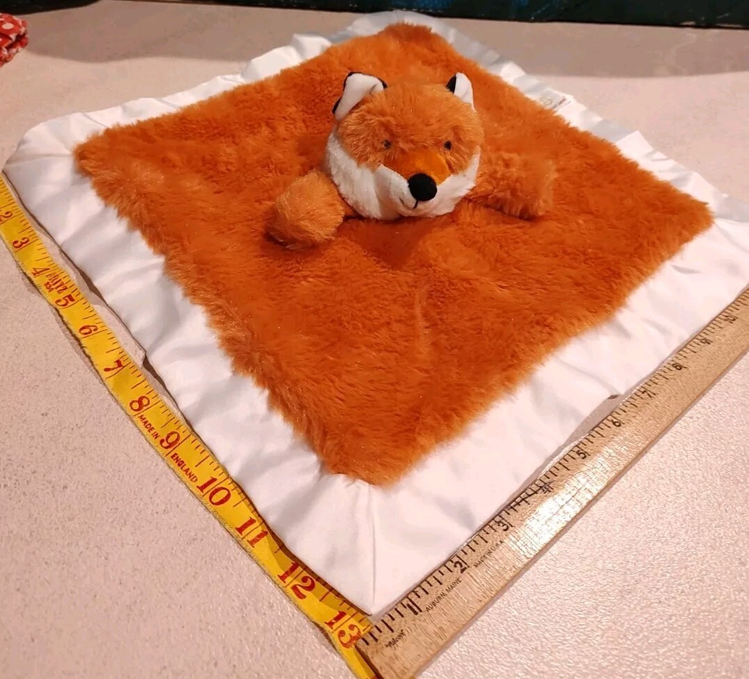 Ningbo Lerong Fairytale Snuggle Fox Plush Blankie 13"Security Blanket ...