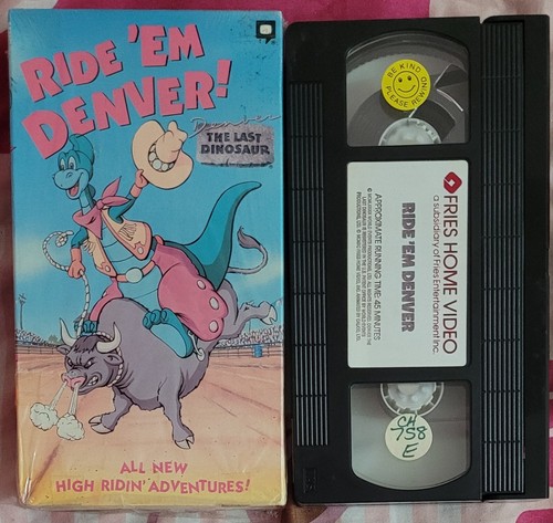 Denver the Last Dinosaur : Ride' Em Denver! - (VHS, 1990) 21219170032| eBay