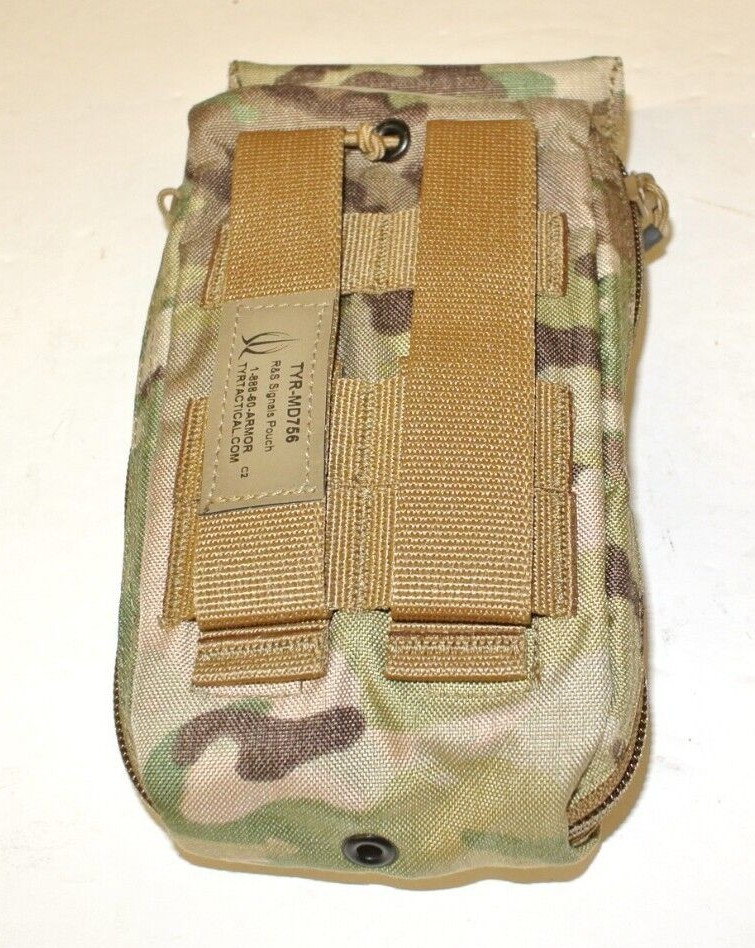 TYR Tactical Cutaway SOF R&S Signals MOLLE Pouch Multicam MD756 NEW w ...