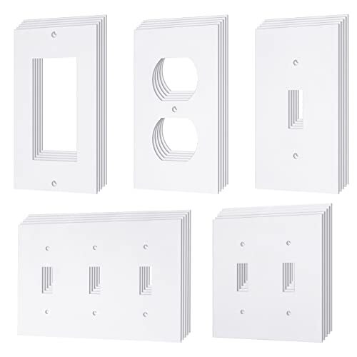 Pack Outlet Insulation Pads Wall Plates Outlet Sealers for Electrical ...
