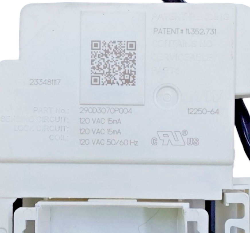 New GE Washer Lid Lock Assembly 290D3070P004 **Same Day Ship & 60 Days ...