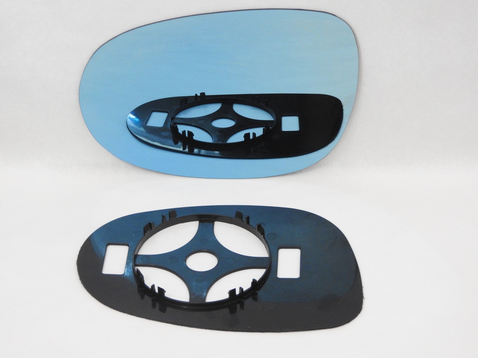 Wing Mirror Glass for Fiat Bravo II 2007-2016 Wide Angle Left Blue | eBay