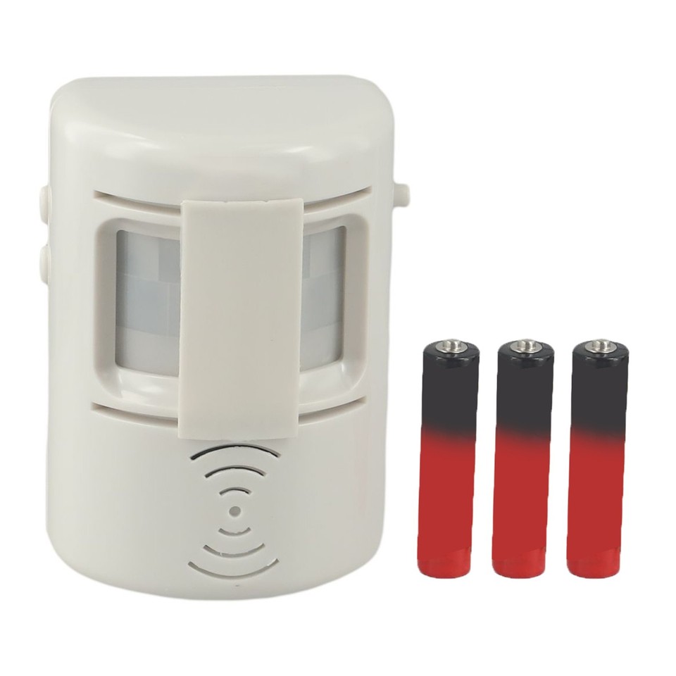 Door Bell Alarm Visitor Chime PIR Motion Sensor Two-way Welcoming ...