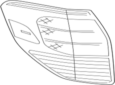 81561-42100 Toyota Lens, rear combination lamp, lh 8156142100, New ...