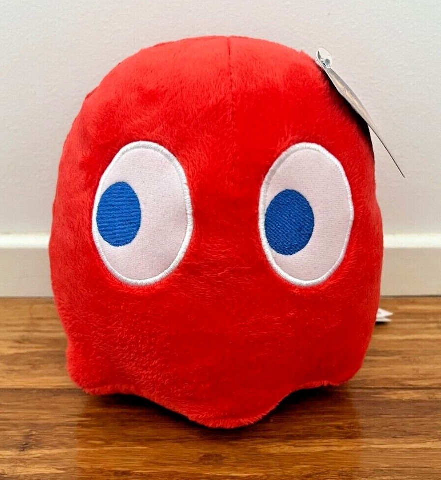 PAC-MAN Ghosts Plush Soft Toy - Inky / Blinky / Pinky / Clyde - 19cm ...