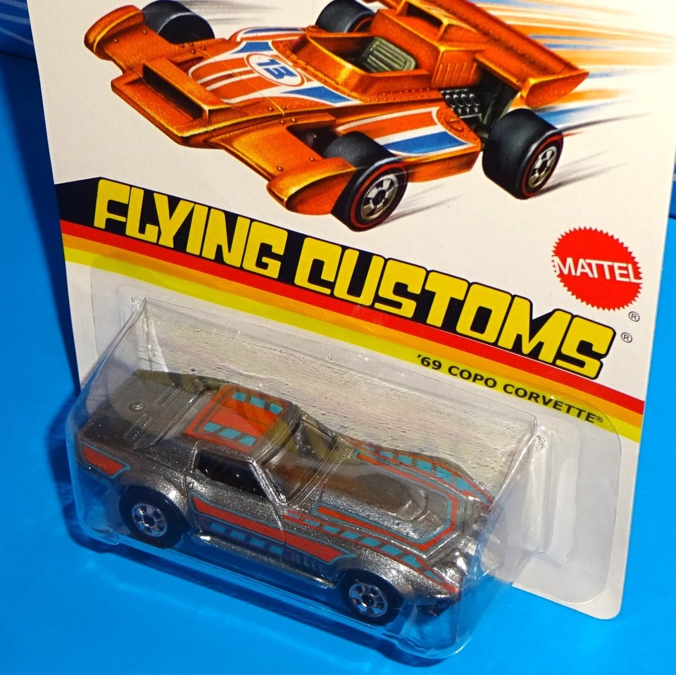 Hot Wheels 2013 Flying Customs Series '69 COPO Corvette Dark Gray w ...