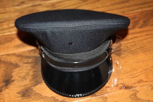 Midway Military Style police Hat NEW 5 Star Cap Navy Blue Size 6 1/2 | eBay
