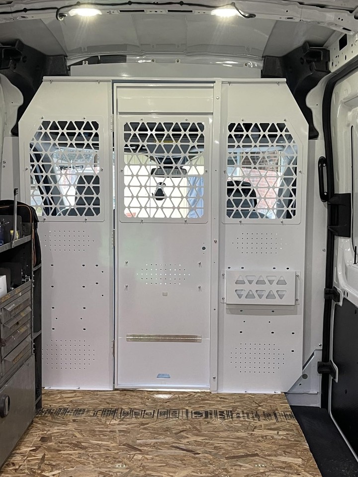 Van Safety Partition Bulkhead for Ford Transit 150 250 350 Full Size ...