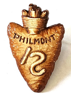 Philmont Scout Ranch CS4 Horse-Brand Arrowhead Ceramic Neckerchief ...