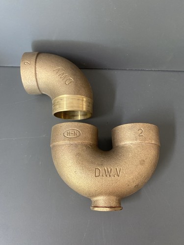 2” Copper P-Trap With Cleanout - PTRAP08W | eBay