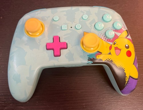 Power A Pokemon Pikachu Nintendo Switch Teal Wireless Controller 2021 ...