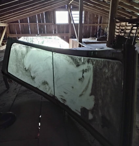 MGB Original Windshield Glass & Frame - Rare - Very Nice 1955-1962 ...