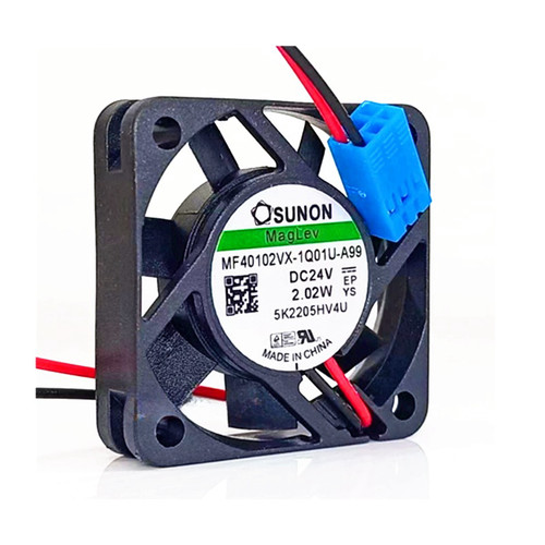 1/piece DC24V 2.02W 4CM Inverter Cooling Fan MF40102VX-1Q01U-A99 2-wire ...