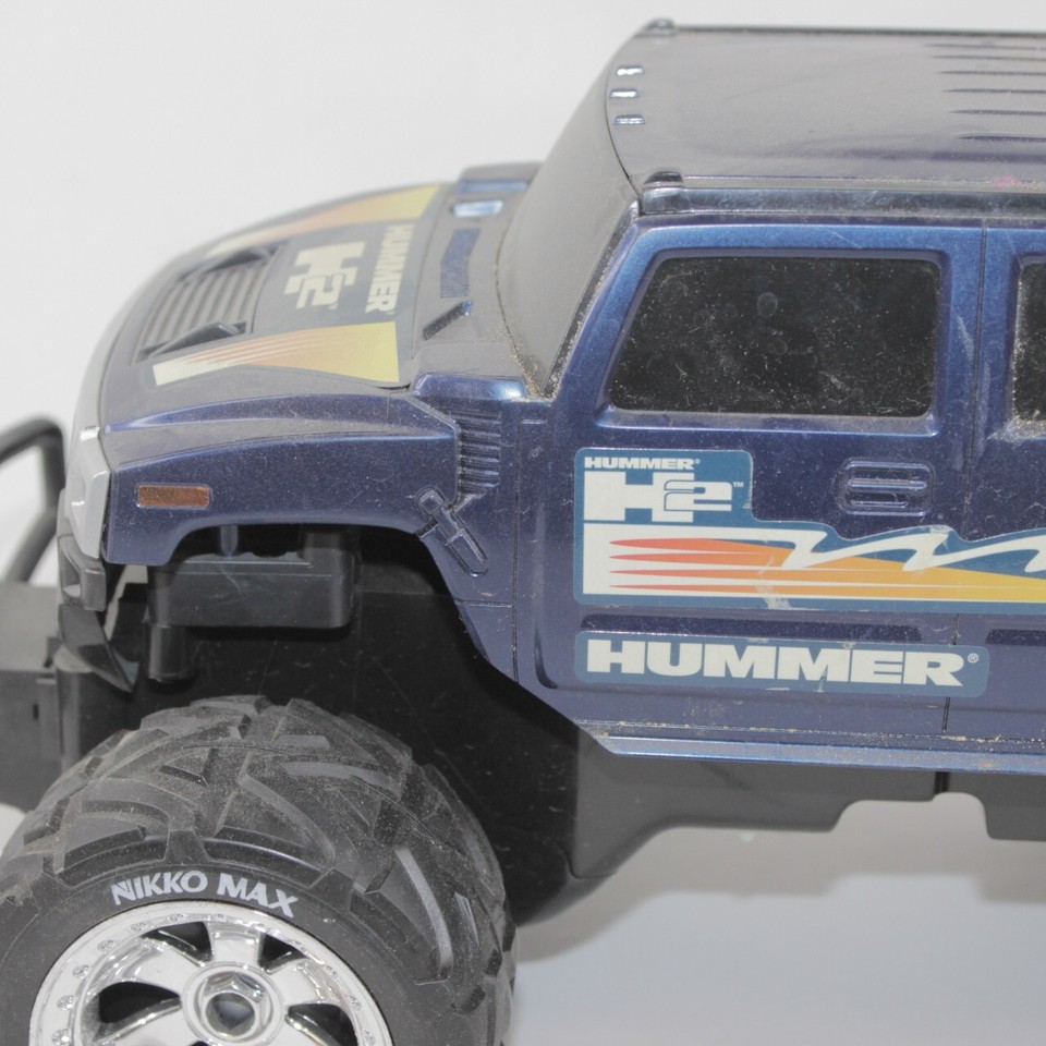 Nikko Blue H2 Hummer Remote Control R/C Car 27MHz ** No Remote | eBay