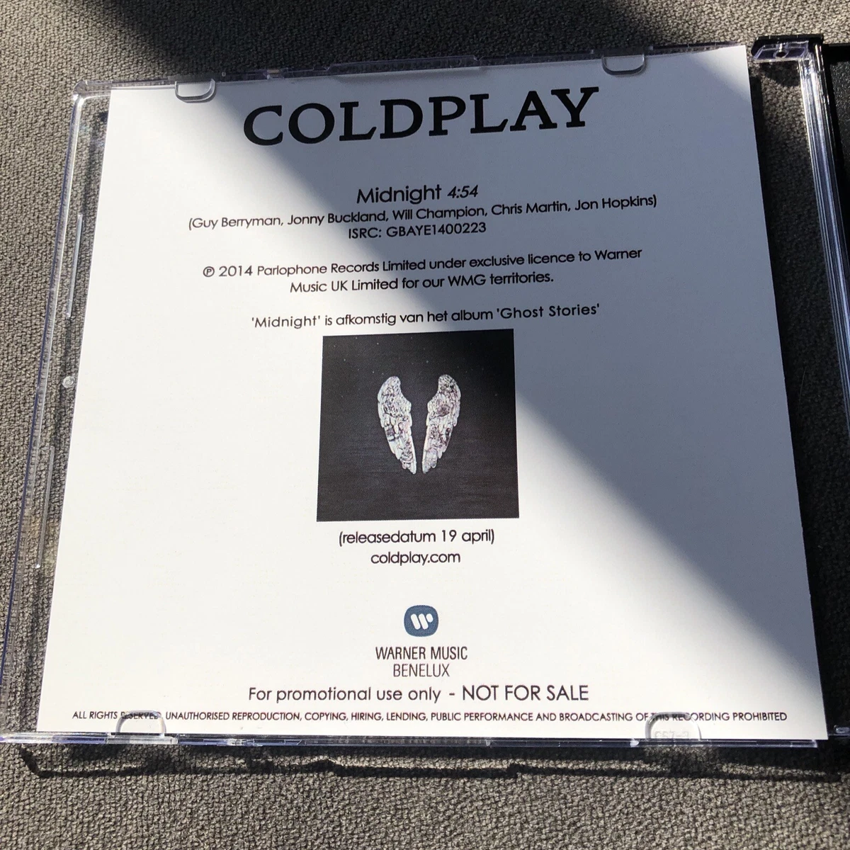 Coldplay Midnight Album Cover