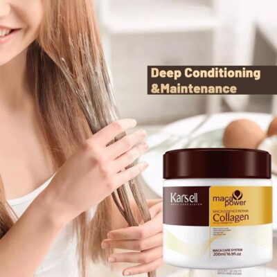 ORIGINAL Karsell Hair Repair Mask Argan Oil Conditioning Collagen ...