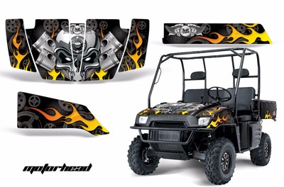 UTV Graphics Stickers Decals For Polaris Ranger 500 700 2005-2008 ...