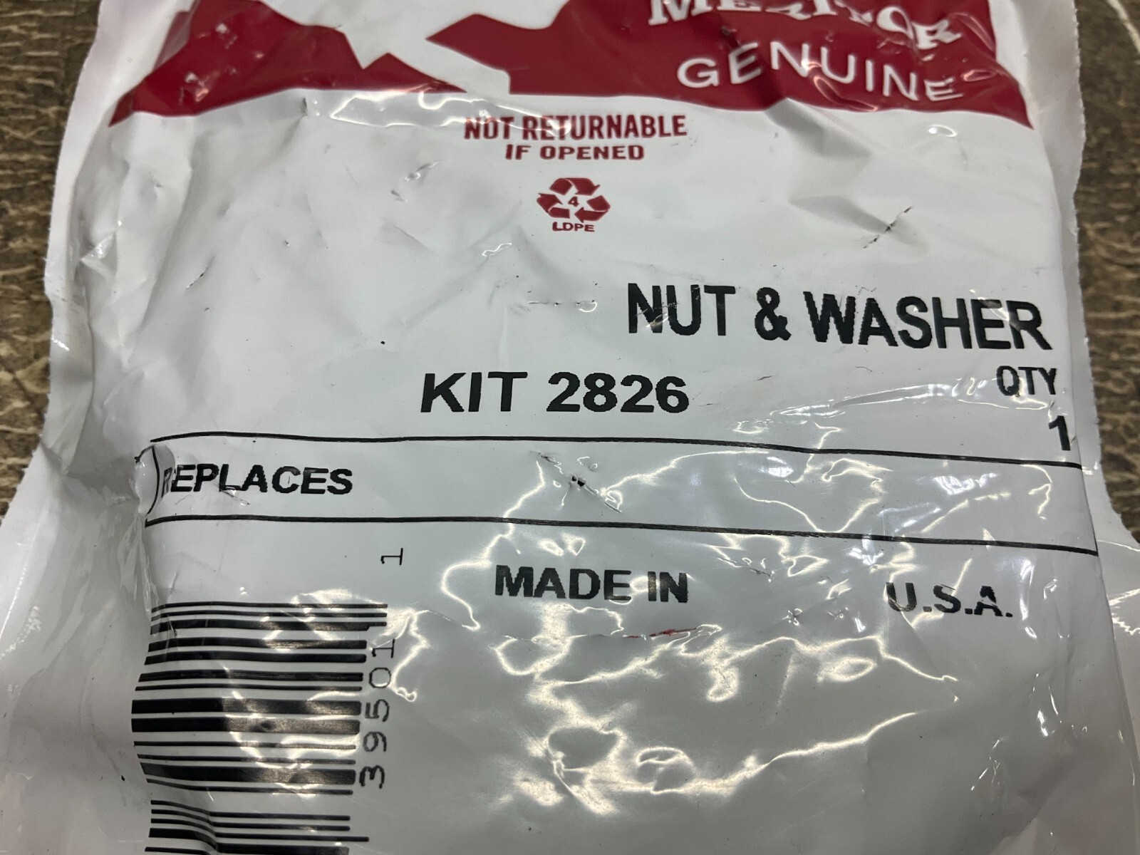 Meritor KIT-2826 Nut & Washer Kit 2826 New (TSC) | eBay