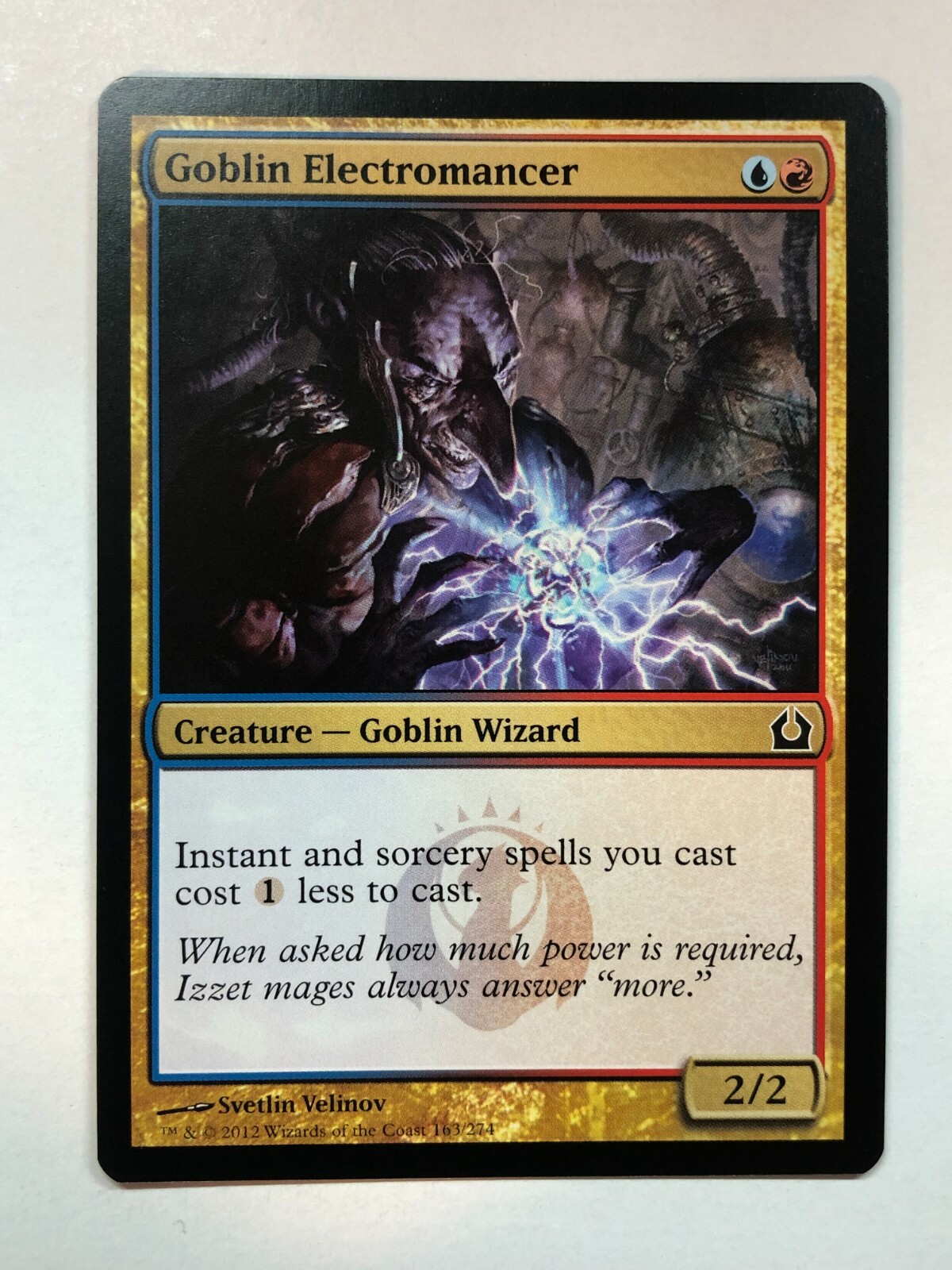 MTG Goblin Electromancer Return to Ravnica 163 Regular Common | eBay