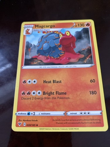 Magcargo 028/185 Uncommon Vivid Voltage Pokemon TCG | eBay