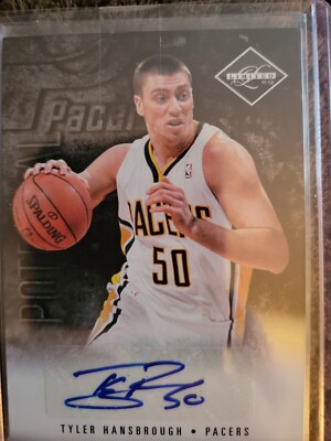 Tyler Hansbrough Autographed extremely rare basketball card. | eBay