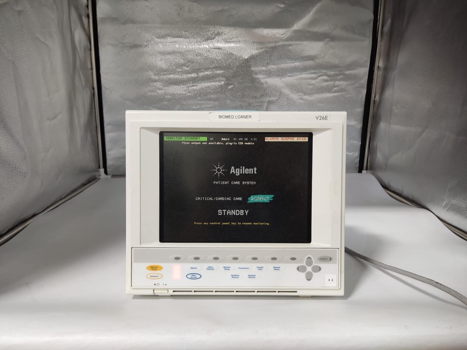 Agilent Phillips V26E 11" Patient Monitor model M1204A | eBay