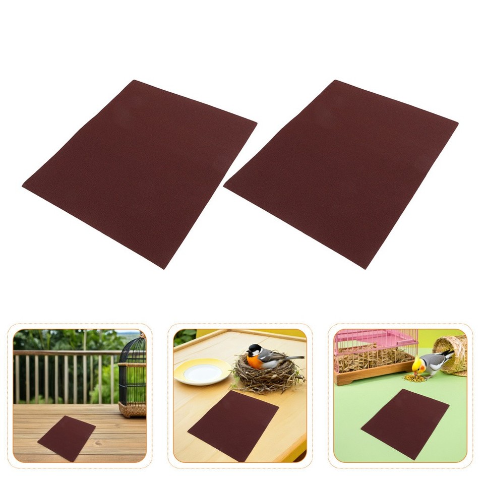 20 Pcs Pet Bird Claw Sandpaper Sheets Parrot Perch Grinding Cage Liner ...