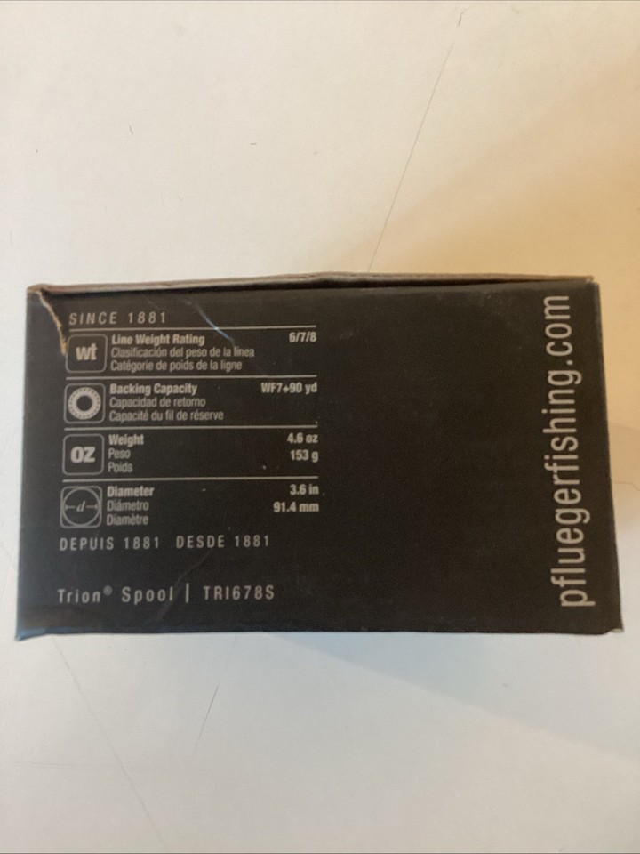 pflueger fly reel Trion Spool 678 | eBay