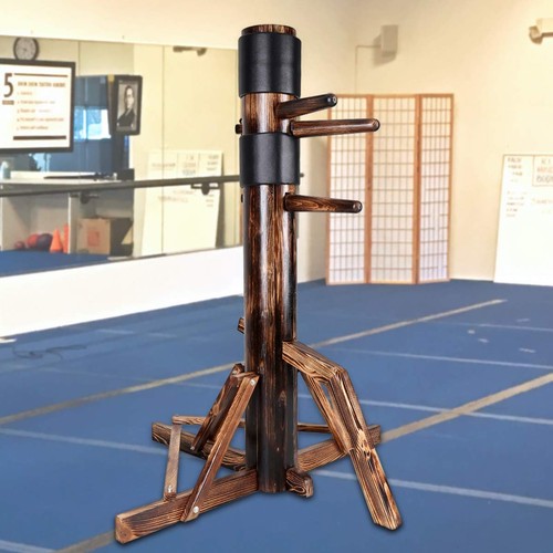 Adjustable Wing Chun Dummy Mook Yan Jong IP Man Training Target Wood ...