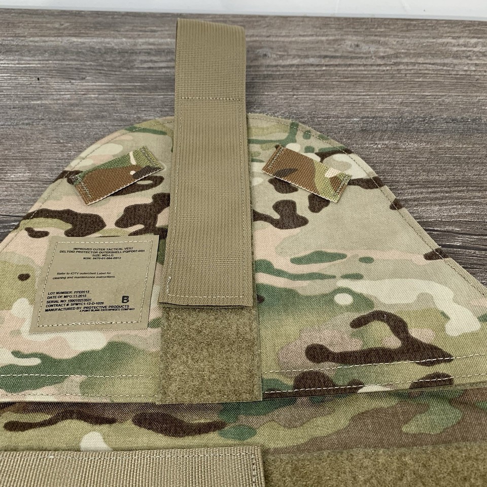 Improved Outer Tactical Vest Deltoid Protector Digital Camo, Medium ...