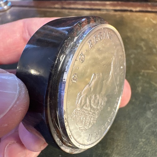 43.75g Solid Sterling Silver 1977 25 Crown Coin TURKS & CAICOS Paper ...