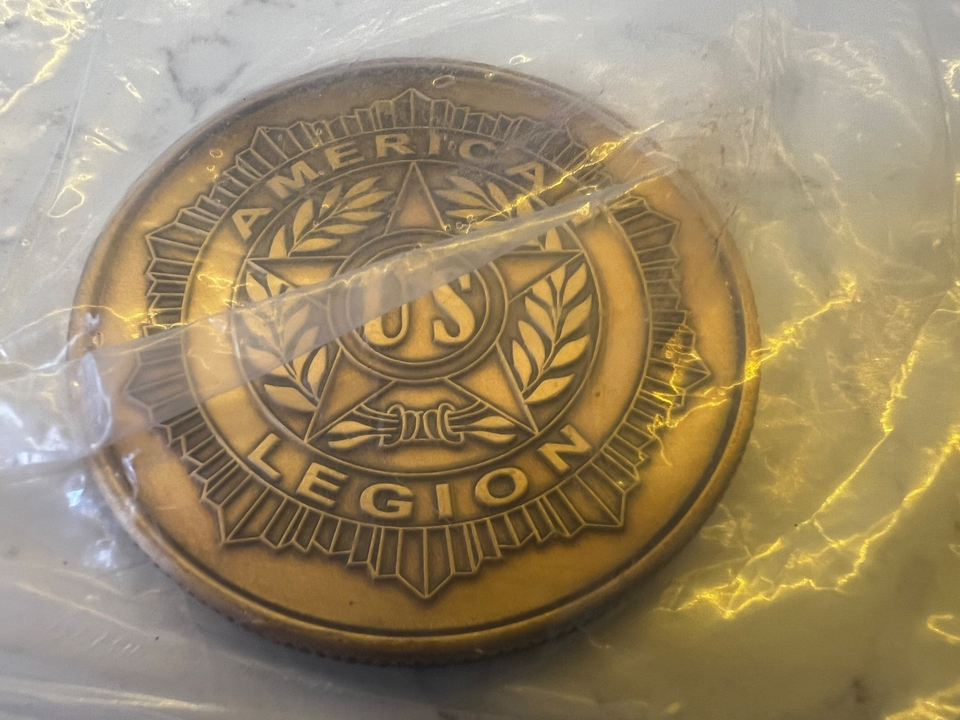 US American Legion Vietnam The Wall Memorial Challenge Coin New In ...