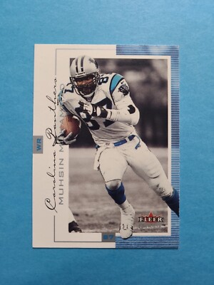 MUHSIN MUHAMMAD 2001 FLEER GENUINE FOOTBALL CARD # 27 G4515 | eBay
