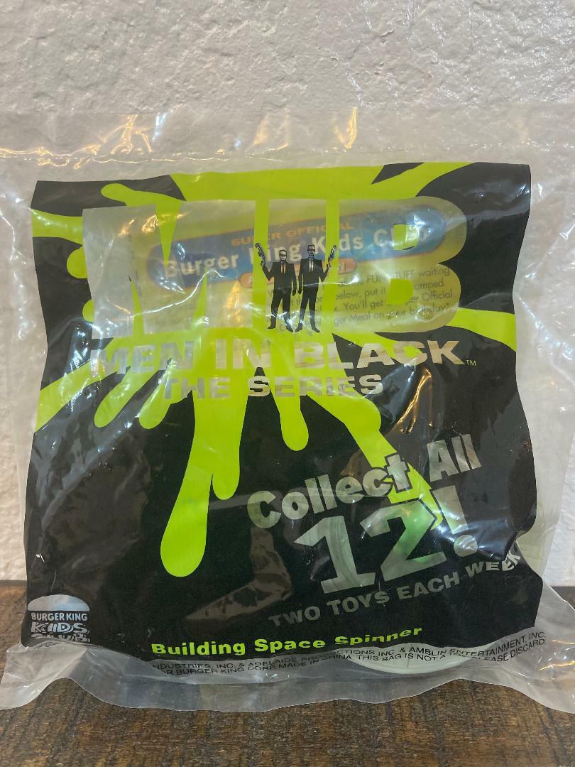 1998 Burger King Toy Men In Black The Series MIB Building Space Spinner ...