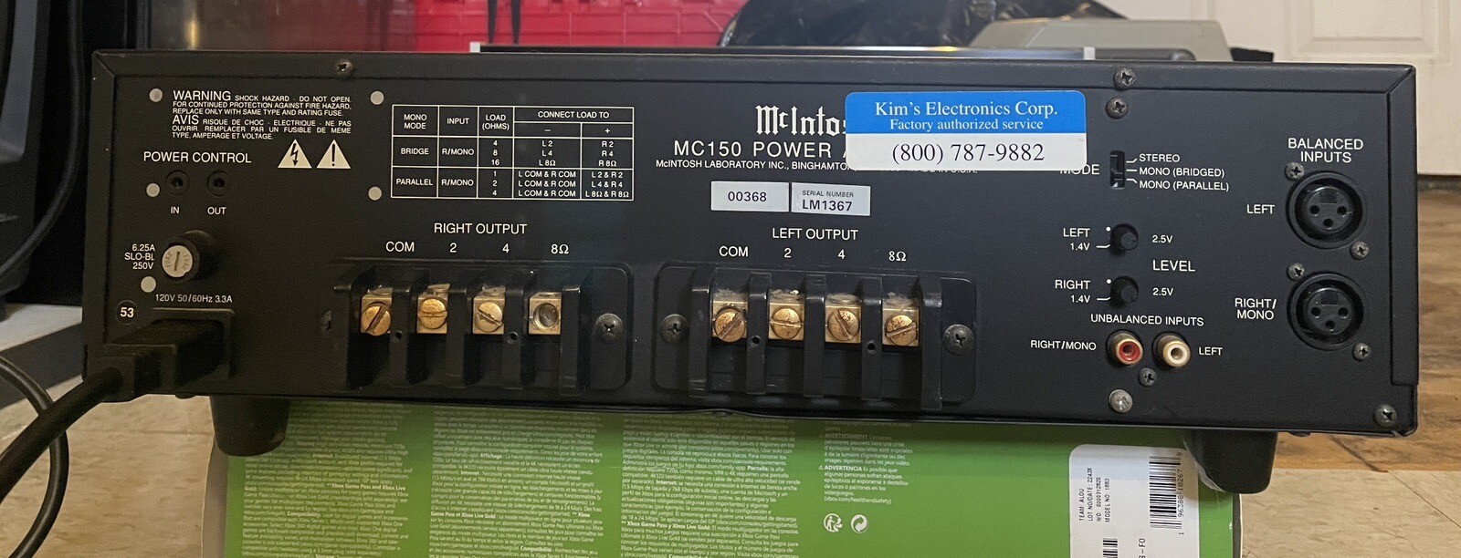 McIntosh MC 150 Amplifier | eBay