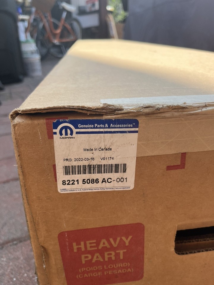 OEM Mopar 2013-2023 DODGE RAM 2500 TUBULAR SIDE STEPS 8221 5086 AC-001 ...