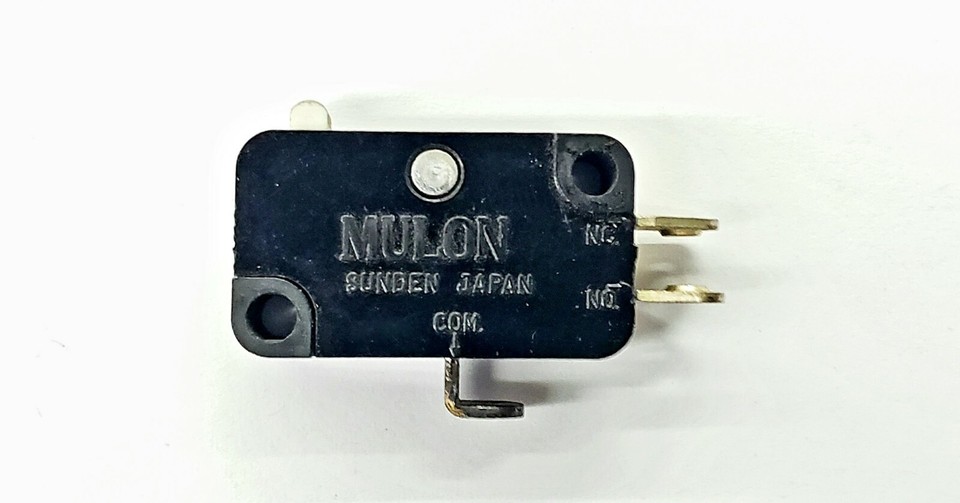 Mulon VM-21 ,SPDT- ON-(ON) Push Button Plunger micro switch 15A @ 250 V ...