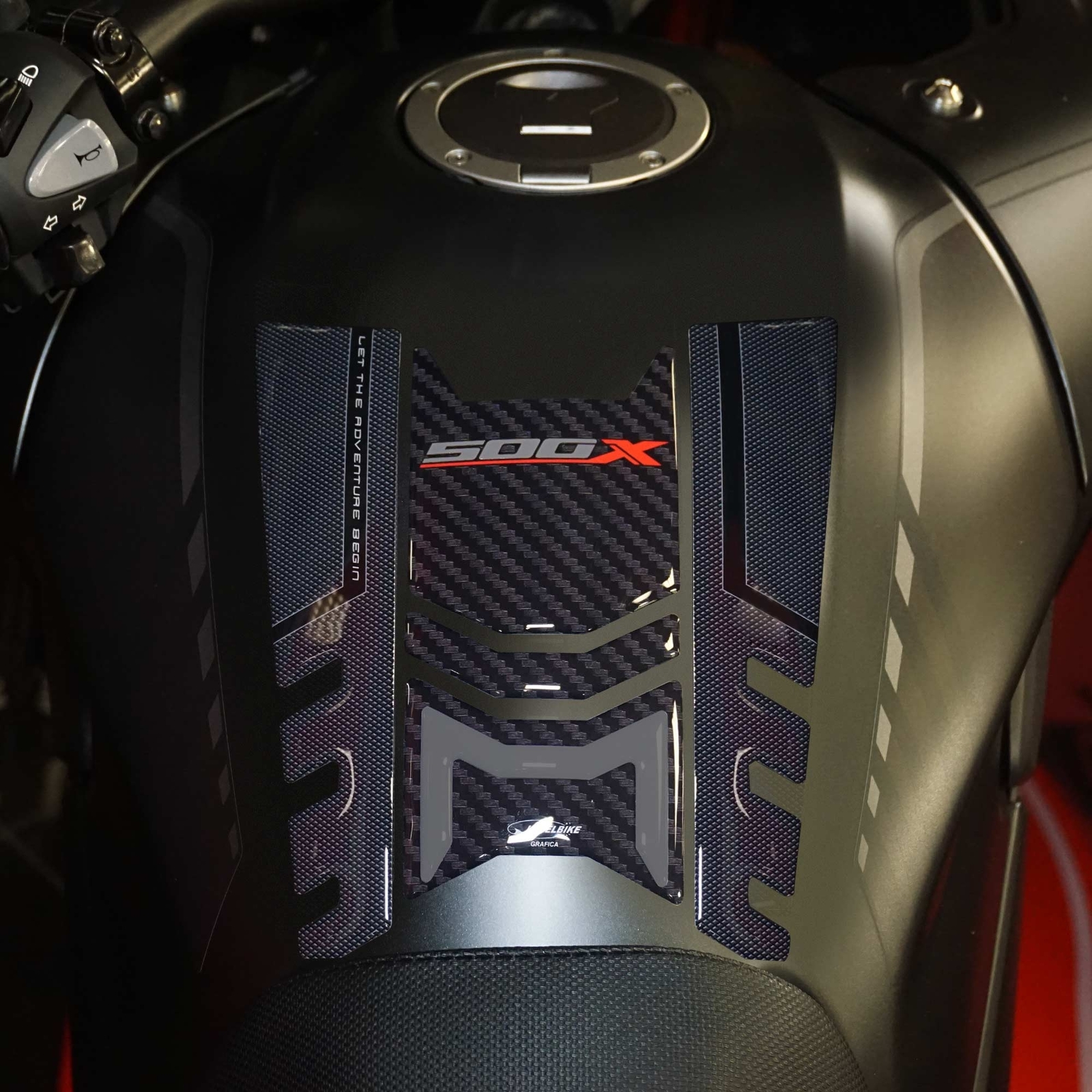 Sticker 3D Protection Tank Pad Compatible With Motorcycle Honda CB500X ...