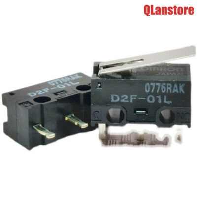 2PC New Omron D2F-01L D2F01L Mouse Micro Switch 0.1A | eBay Australia