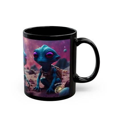 Young Aliens Space Coffee Mug - 11oz Black Mug | eBay