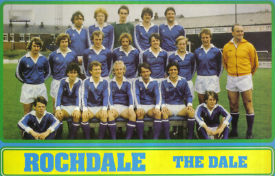 ROCHDALE FOOTBALL TEAM PHOTO>1980-81 SEASON | eBay